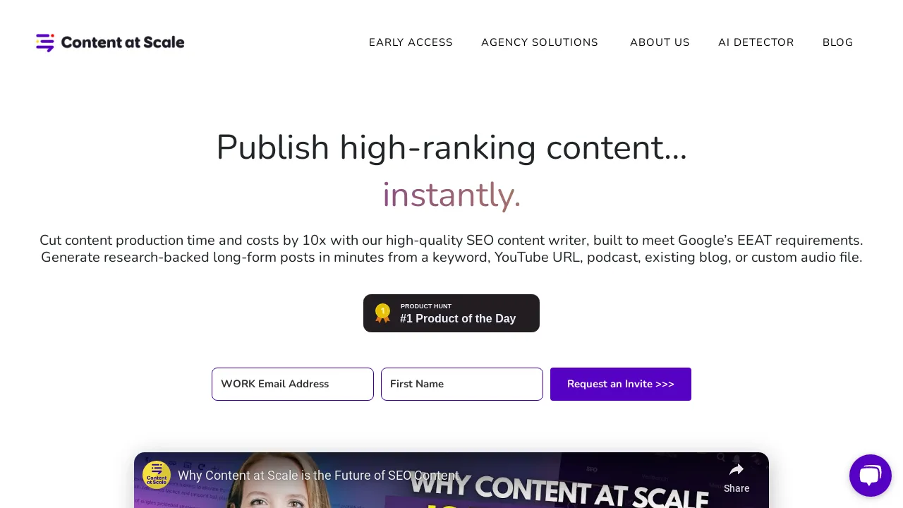 Content At Scale - BestofAI